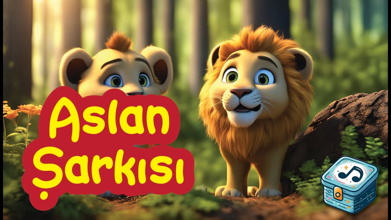 Aslan Şarkısı | Bebek Şarkısı | Eğlenceli Çocuk Şarkısı | Eğlenceli ...