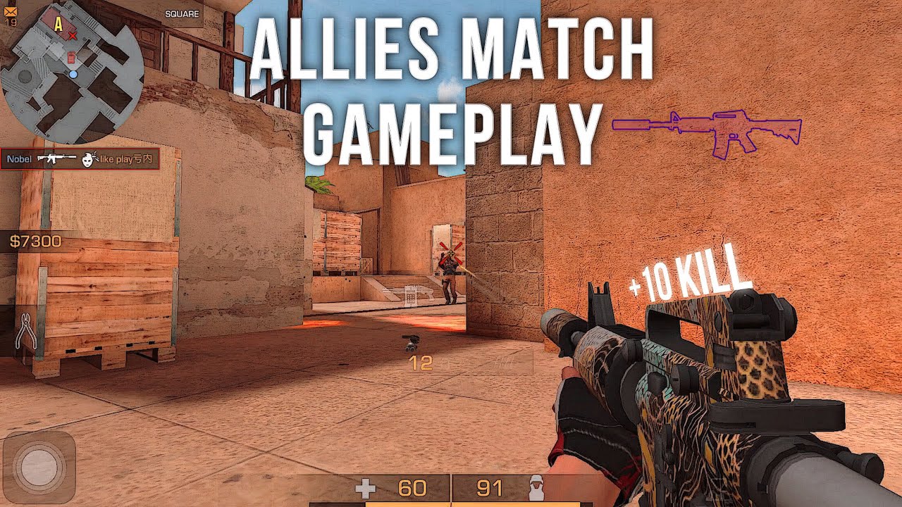 STANDOFF 2 - Allies Match Gameplay! - YouTube