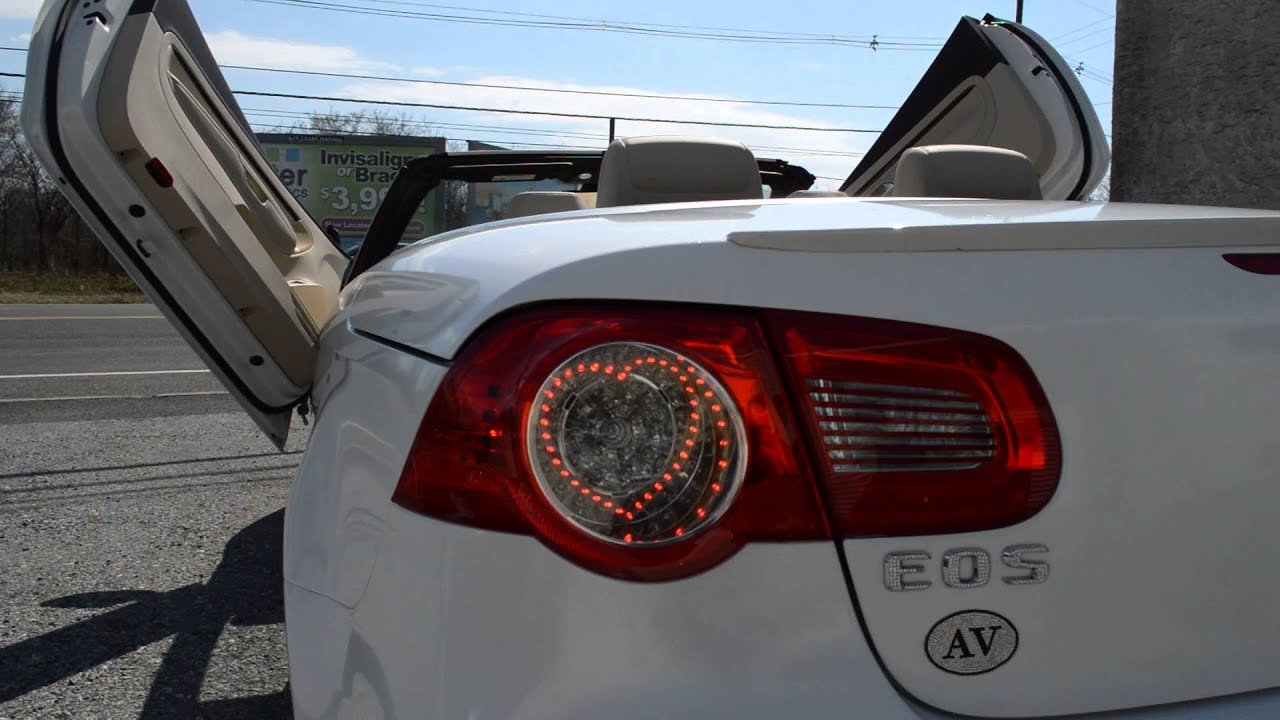 2010 VW EOS Complete Makeover By Royal Customs LLC - YouTube