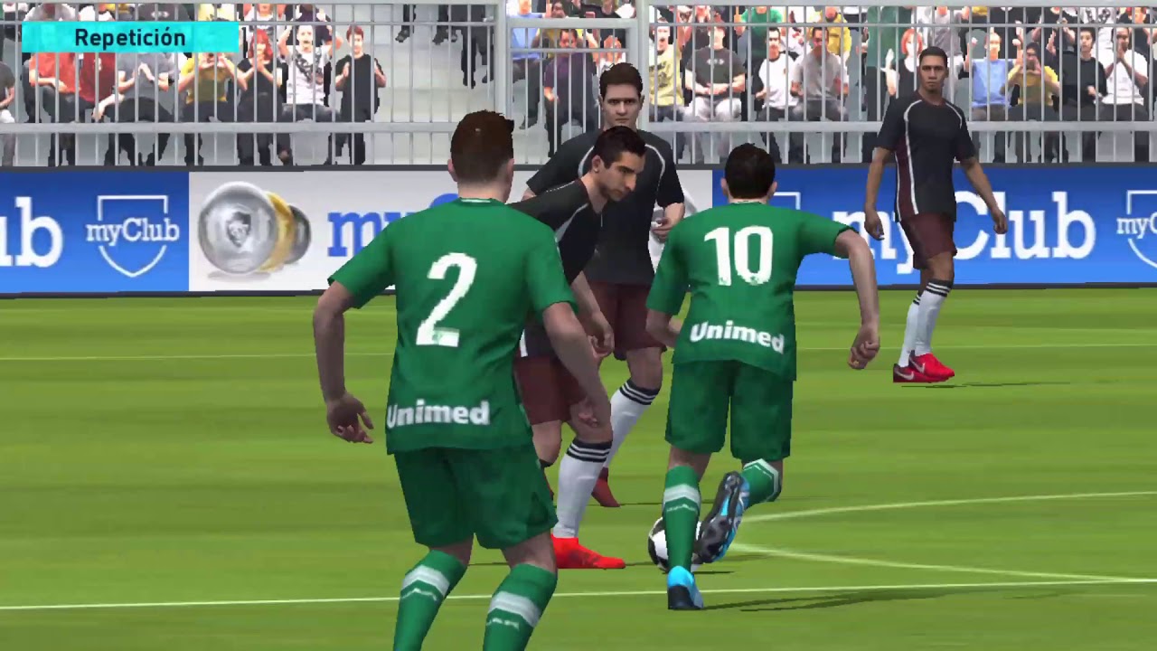 Gameplay de pes 18 mobile #1 - YouTube