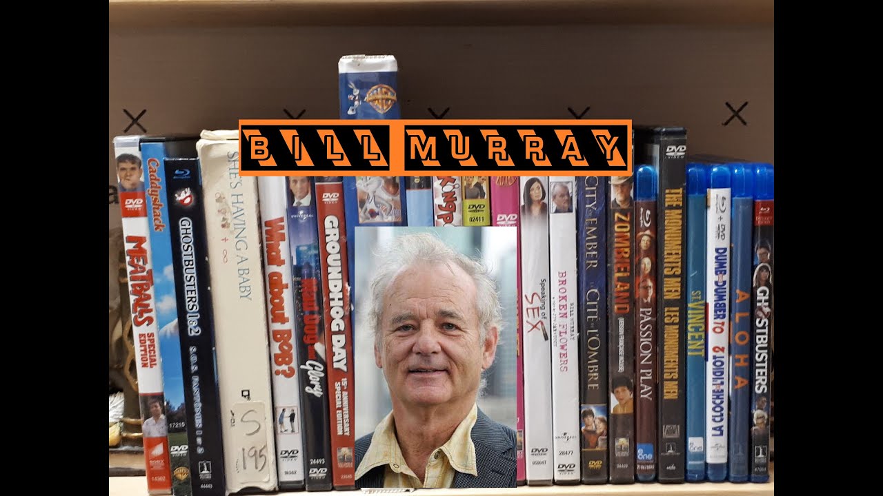 My Bill Murray Movie Collection - YouTube