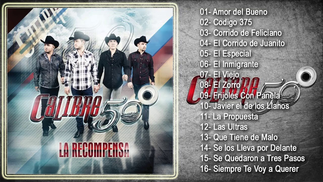 Bandas Mix 2018 - Calibre 50 Sus Mejores Éxitos 2018 - Calibre 50 Lo ...