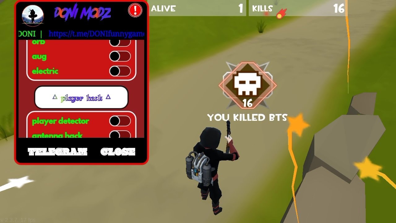 Rocket Royale( HACK)🤩 DONI MODE 16 kill😈😈😈😱😱😱😱 - YouTube