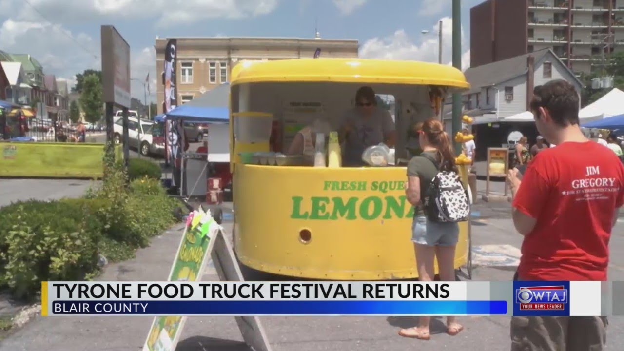 Tyrone Food Truck Festival to feature 13 trucks, 30+ vendors - YouTube