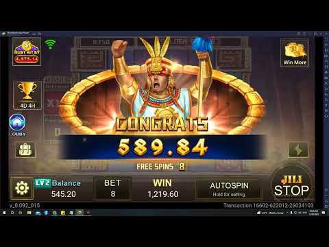 easy Jilli Golden Empire slots gaming 500 to 1900 - YouTube