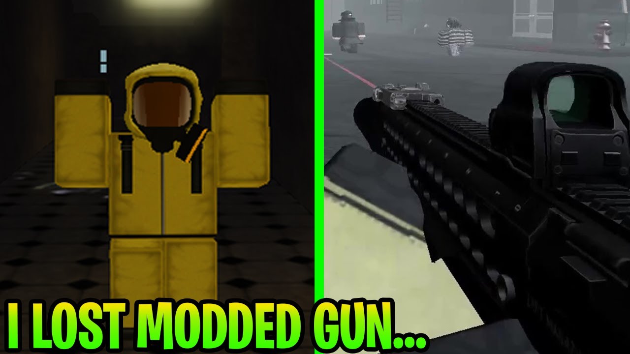Mod Gave Me A Modded Gun Then I Became A Zombie Lost It... (Roblox ...