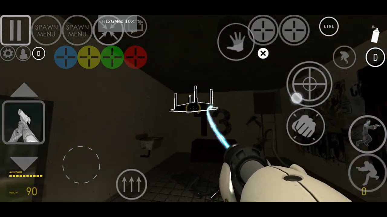 portal physics gun | gmod android - YouTube