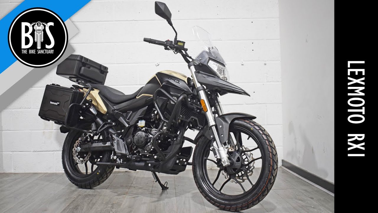 Lexmoto RX1 Adventure Sports Tourer 125cc New Model Uk Learner Legal ...
