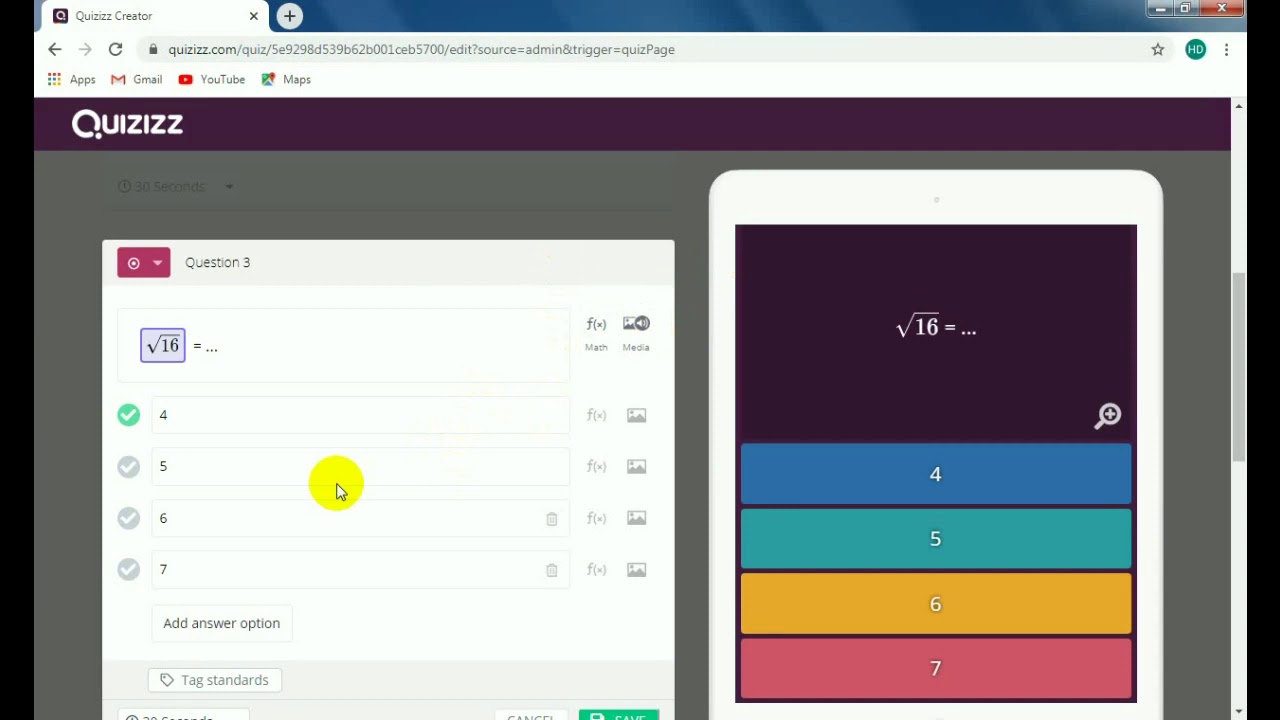 Tutorial Membuat Quiziz - YouTube