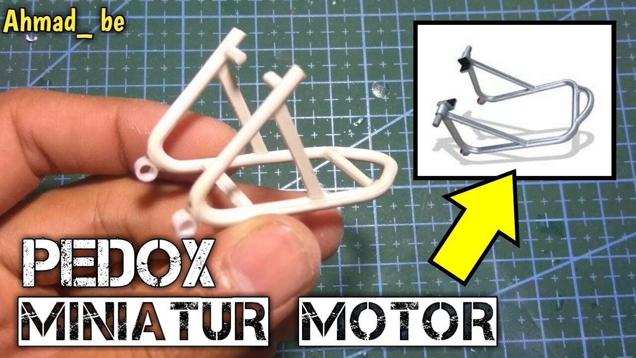 Cara membuat pedox miniatur motor - YouTube
