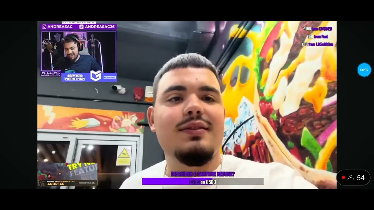 Andreas Costa o râs de mine mult după ma Blocat definitiv - YouTube