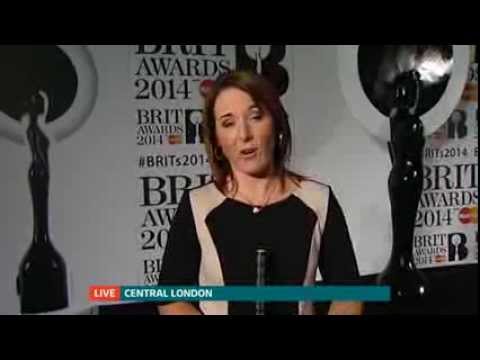 SASCHA WILLIAMS - ITV NEWS - BRIT AWARDS 2014 - YouTube