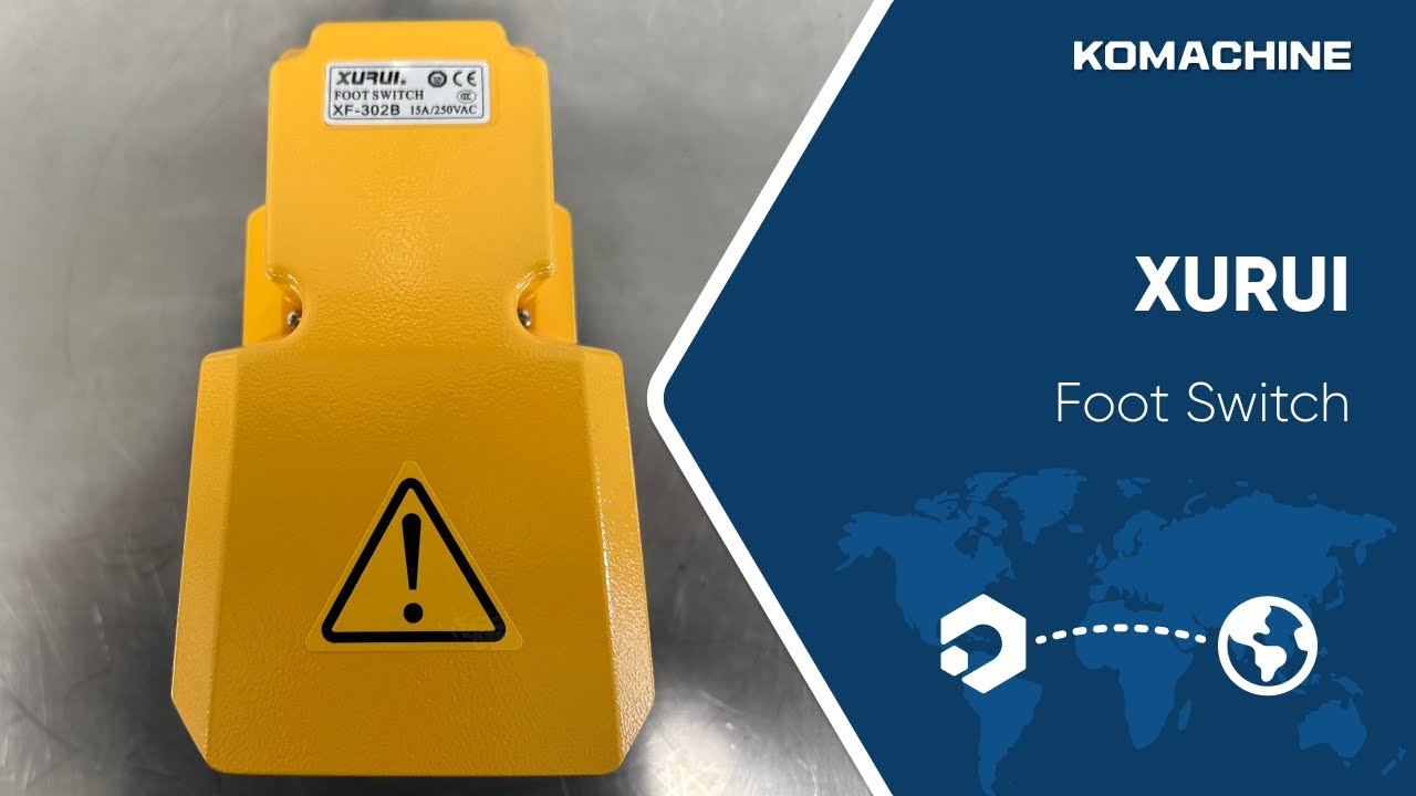 XURUI / Foot Switch (XF-302B) / INV-04581 - YouTube