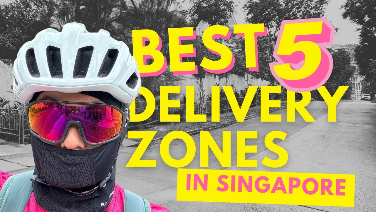 Best 5 Zones to Deliver in Singapore, REVEALED! / Food Delivery E-bike ...