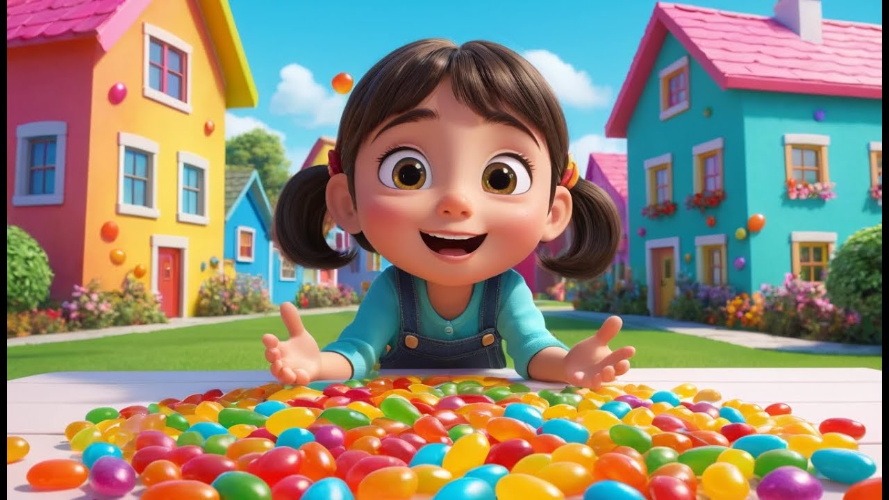 Where Did the Jelly Beans Go? | Sweet Candy Rhyme for Kids | Fun Jelly ...