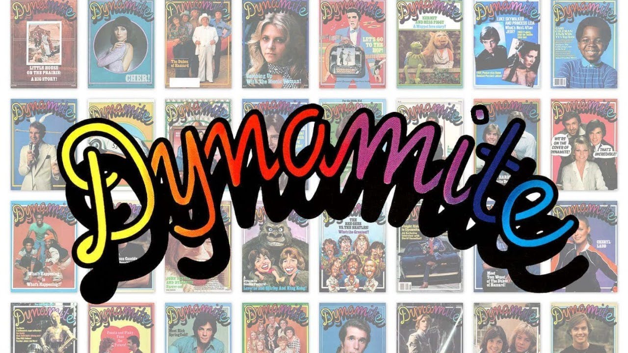 Dynamite Magazine covers & memories + Peter Marshall is remembered ...