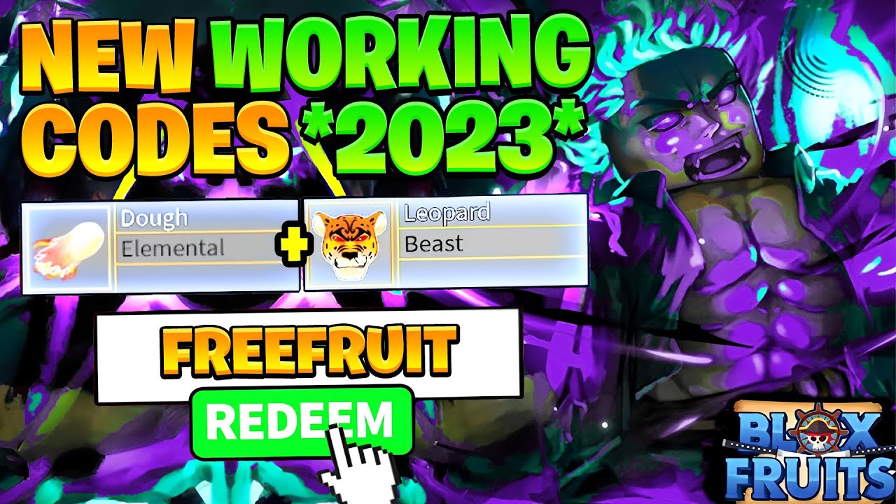 *NEW* ALL WORKING CODES FOR BLOX FRUITS IN 2023! ROBLOX BLOX FRUITS ...