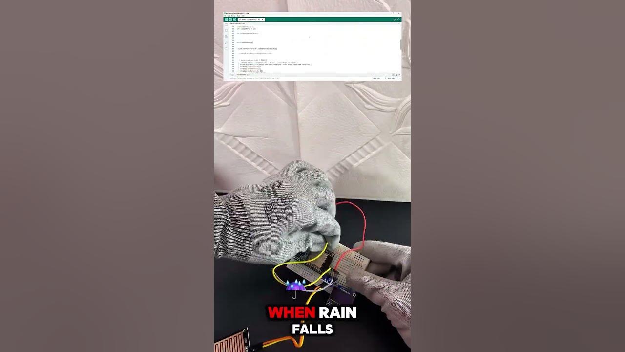 Rain Drops Monitoring with ESP32 using Blynk IoT Cloud #electronics #esp32 #blynkiotcloud - YouTube