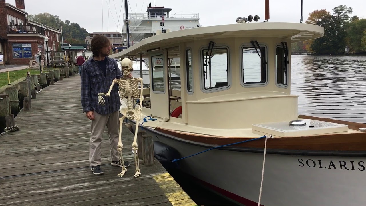 Hudson River Maritime Museum Haunted Rondout Boat Tours - YouTube