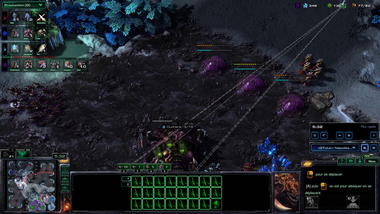 StarCraft II FPV 11.03.2020 - ZPvZP 2v2: Ravager lings hydras! 1 - YouTube