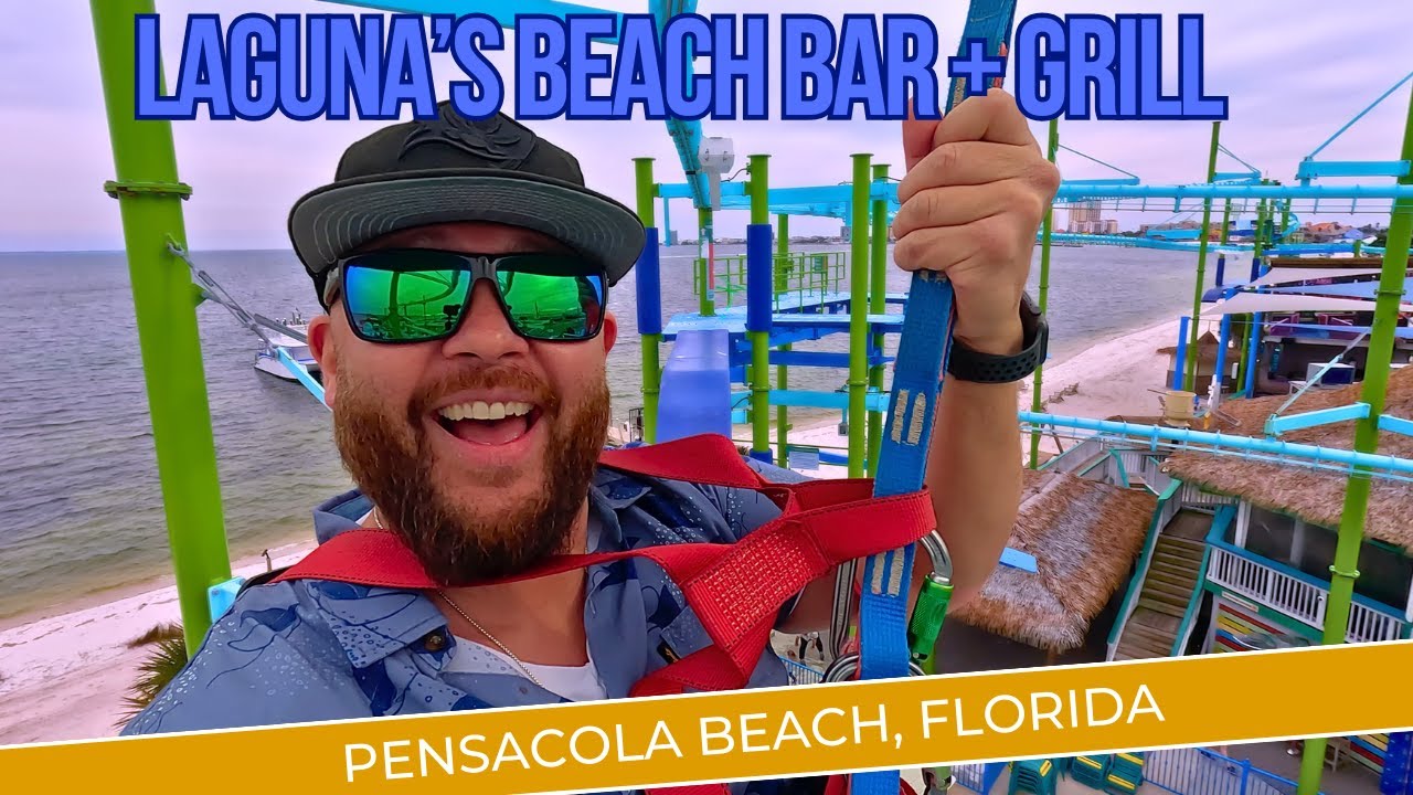 Pensacola Beach, FL: Home Of Laguna's Beach Bar + Grill - YouTube