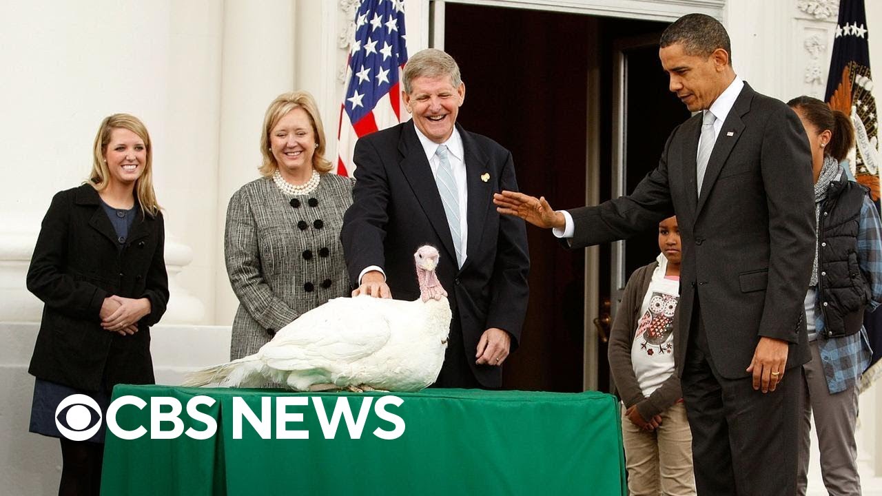 A look at White House Thanksgiving celebrations through the years - YouTube