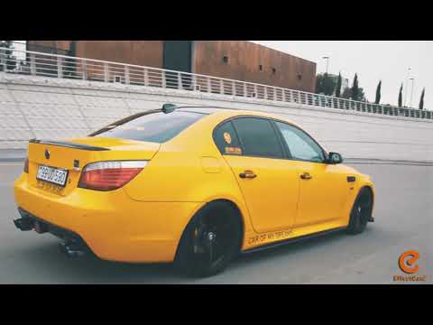 Bmw e60 m5 yellow (baku)