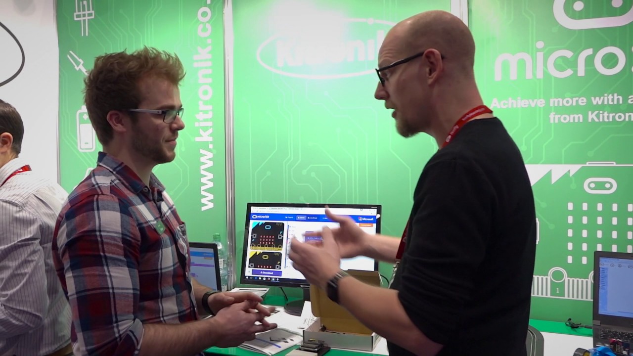 Kitronik doing a demo of the Microbit Inventors Kit - YouTube