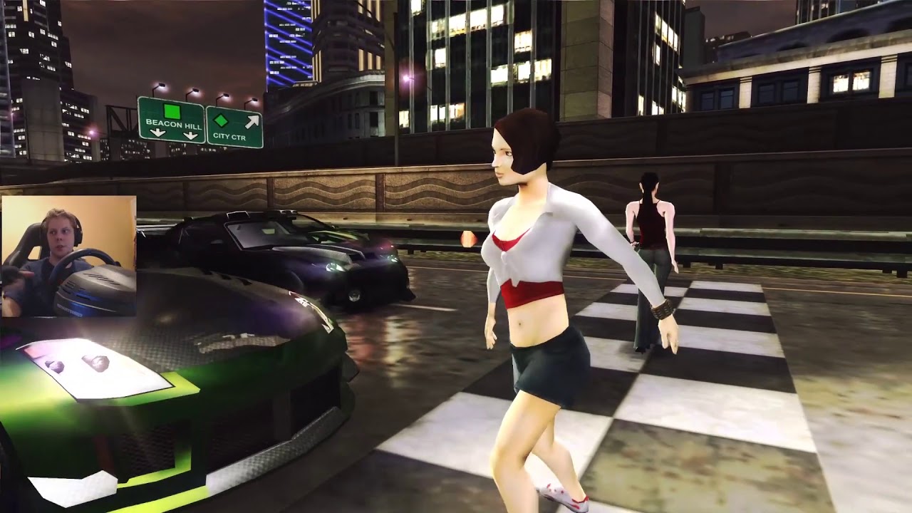 NFSU2 With a steering wheel...? Part 1! - YouTube