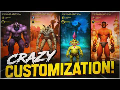 I NEVER Thought WoW's Character Customization Could Look Like This! | Conquest of Azeroth