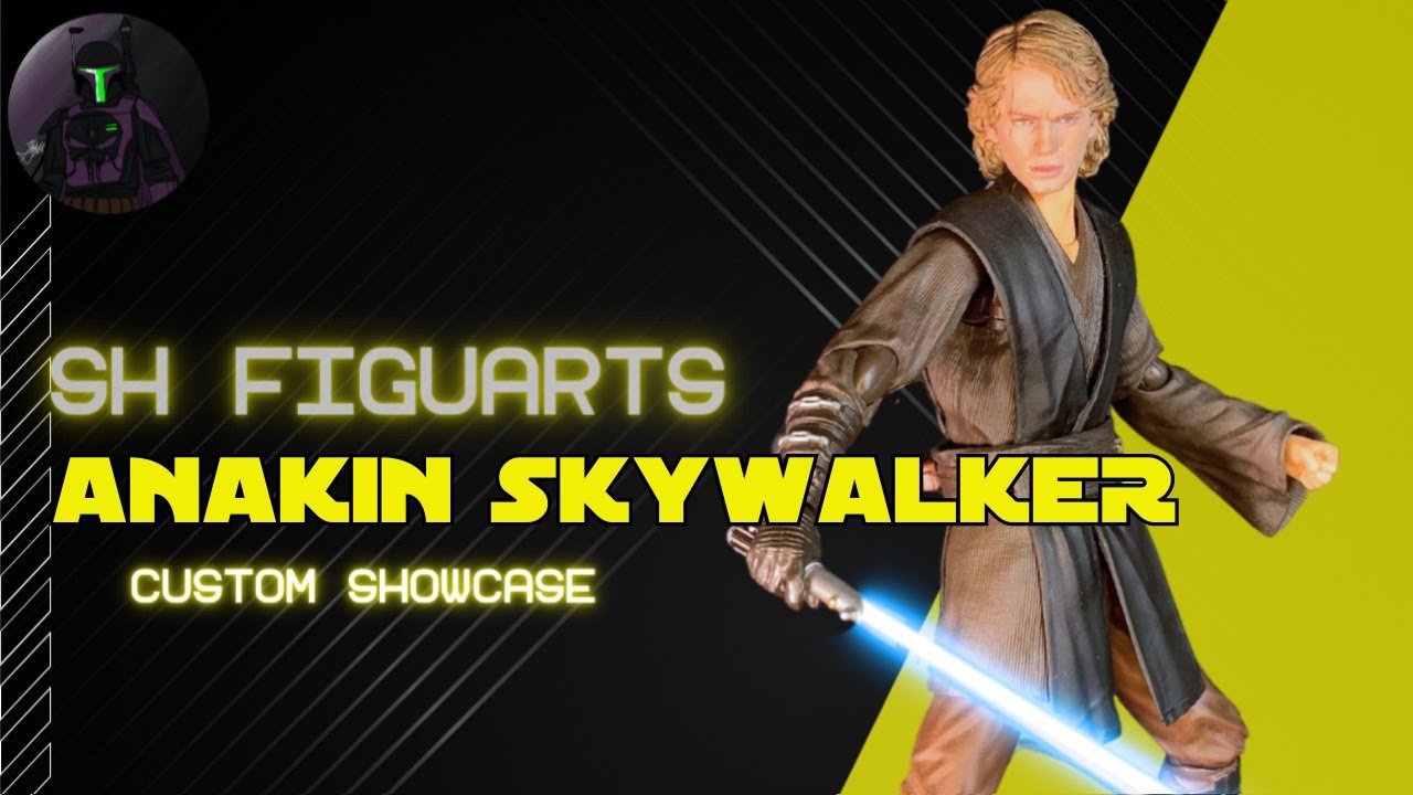 S.H Figuarts Anakin Skywalker ROTS Figure Review [Custom Showcase ...