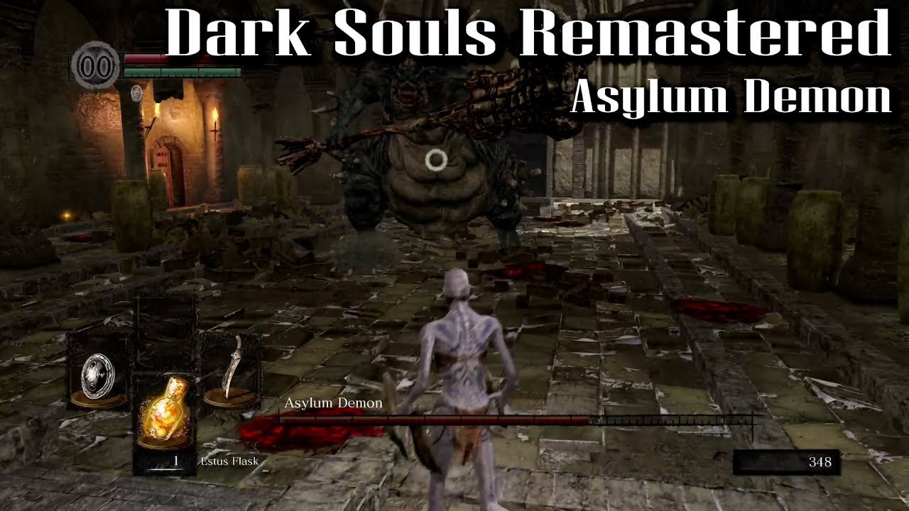 Dark Souls Remastered: Asylum Demon - YouTube