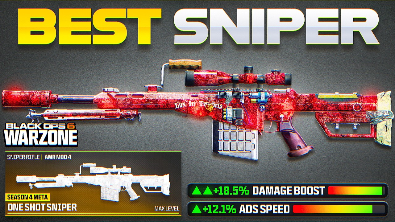NOW the #1 BEST ONE SHOT SNIPER META LOADOUT in WARZONE BO6! (Warzone 3 ...