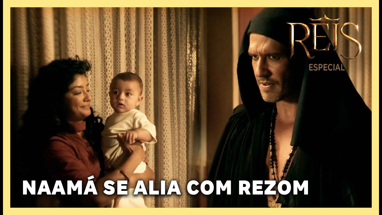 NOVELA REIS: Naamá se alia com Rezom para afastar Abisague de Salomão ...