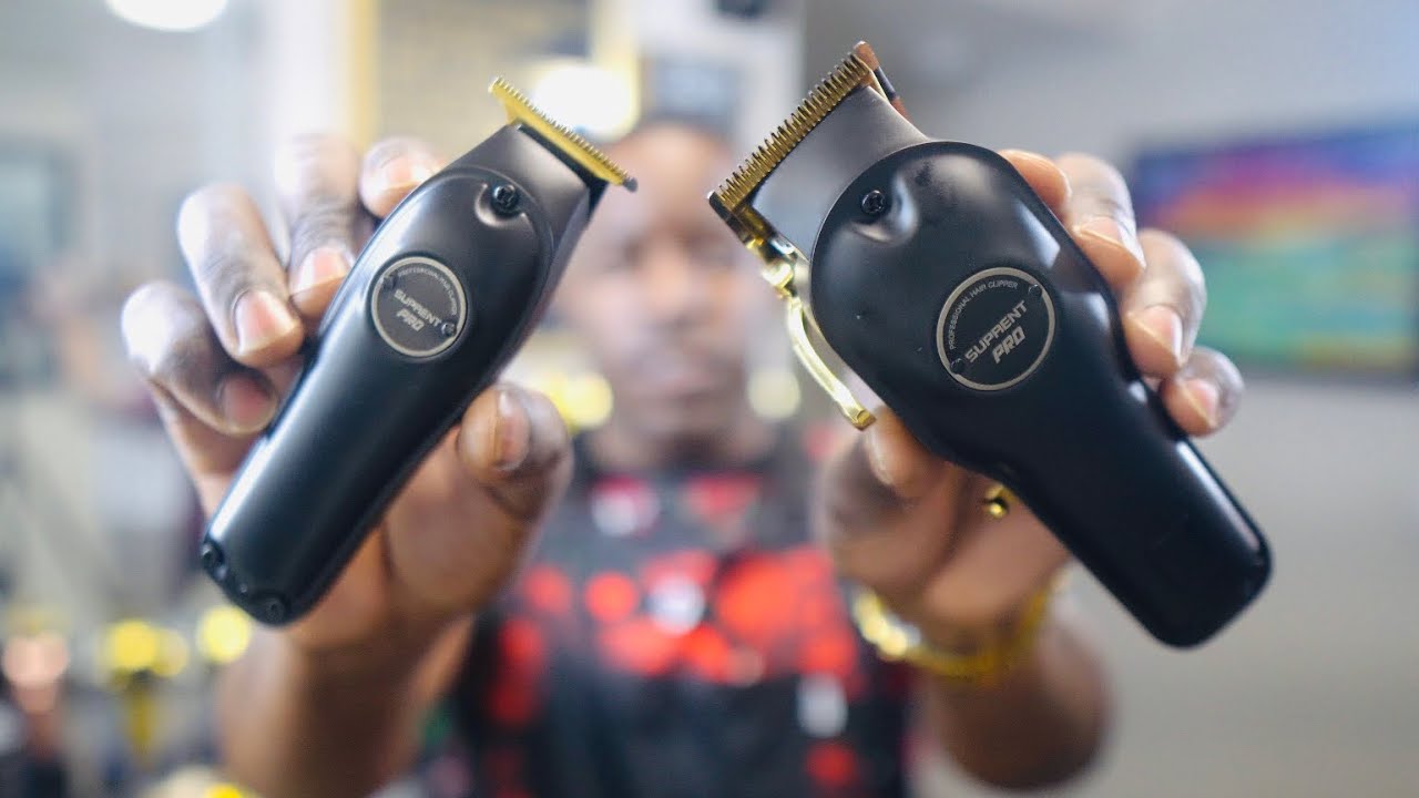 SUPRENT PRO THE BLACK DEVIL Hair Clippers for Men HC596BX UNBOXING ...