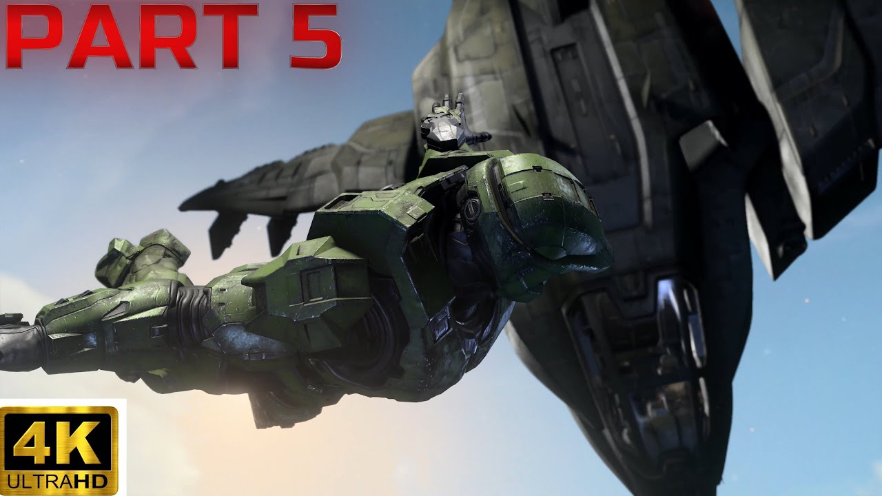 HALO INFINITE Campaign Walkthrough Gameplay Part 5 - (FULL GAME) 4K ...