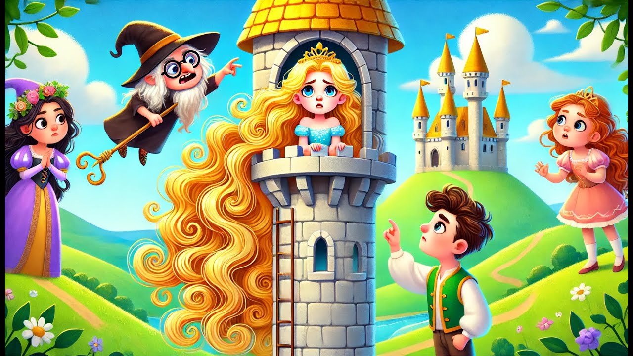 Rapunzel | Bedtime Stories For Kids In English | Fairy Tales | Princess ...