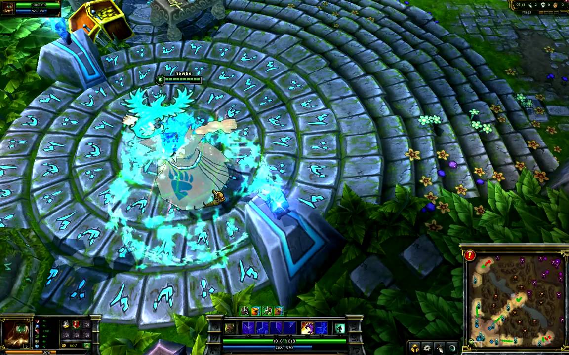 League Of Legends - Abominable Udyr Skin (Custom) - YouTube