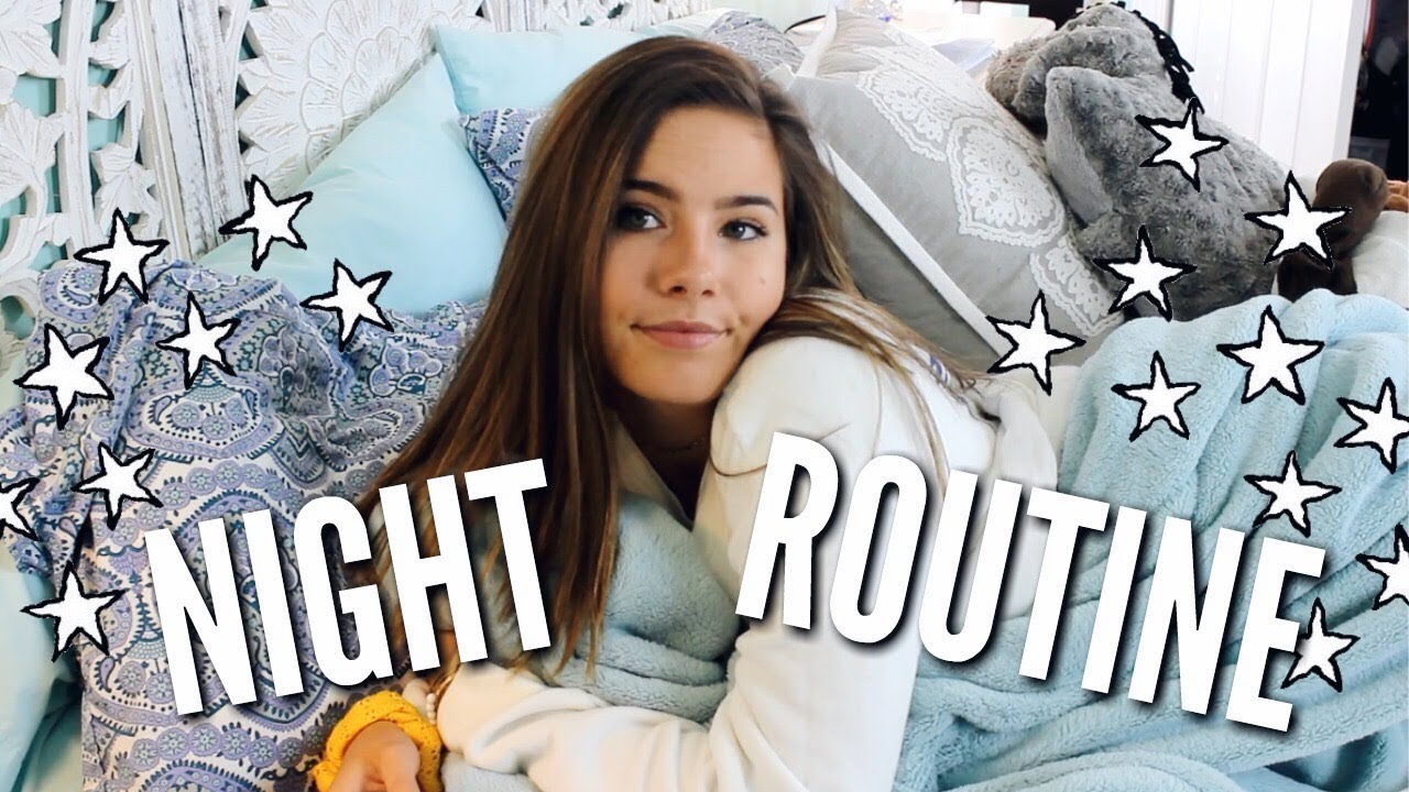 MY NIGHT ROUTINE 2017 - YouTube
