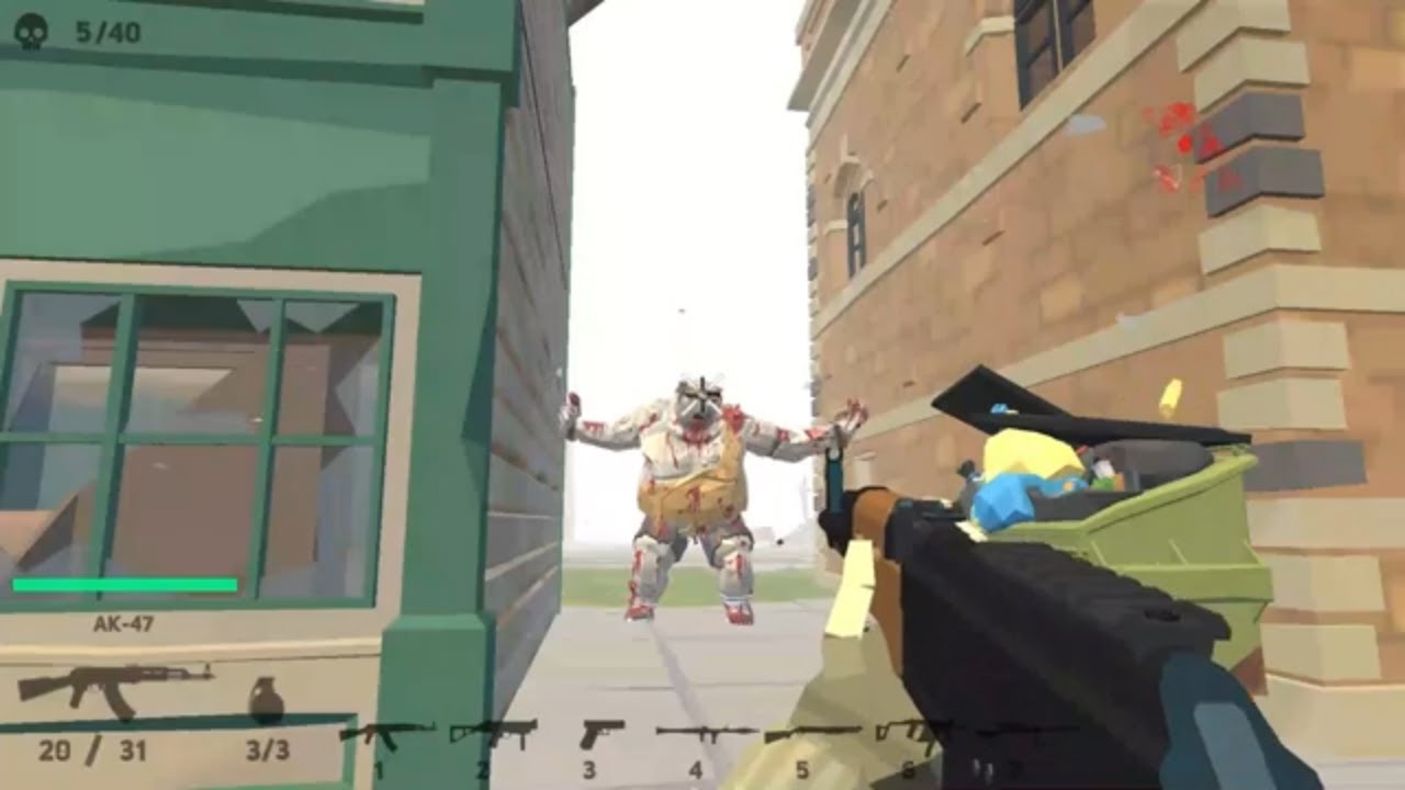 Zombies Shooter: Part 2 | Level 2 with only Headshots! - YouTube