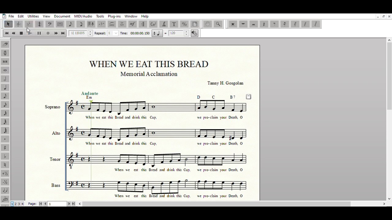 WHEN WE EAT THIS BREAD - YouTube Music