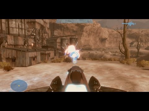 Halo Reach - Exploring the Falcon Ride With Enemies & New Vehicle ...