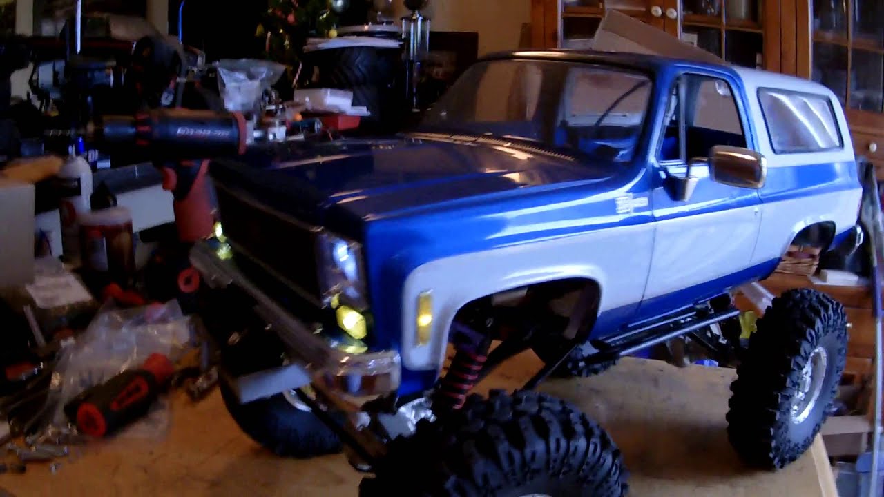 RC4WD Blazer body review mounted on my TF-2 frame - YouTube