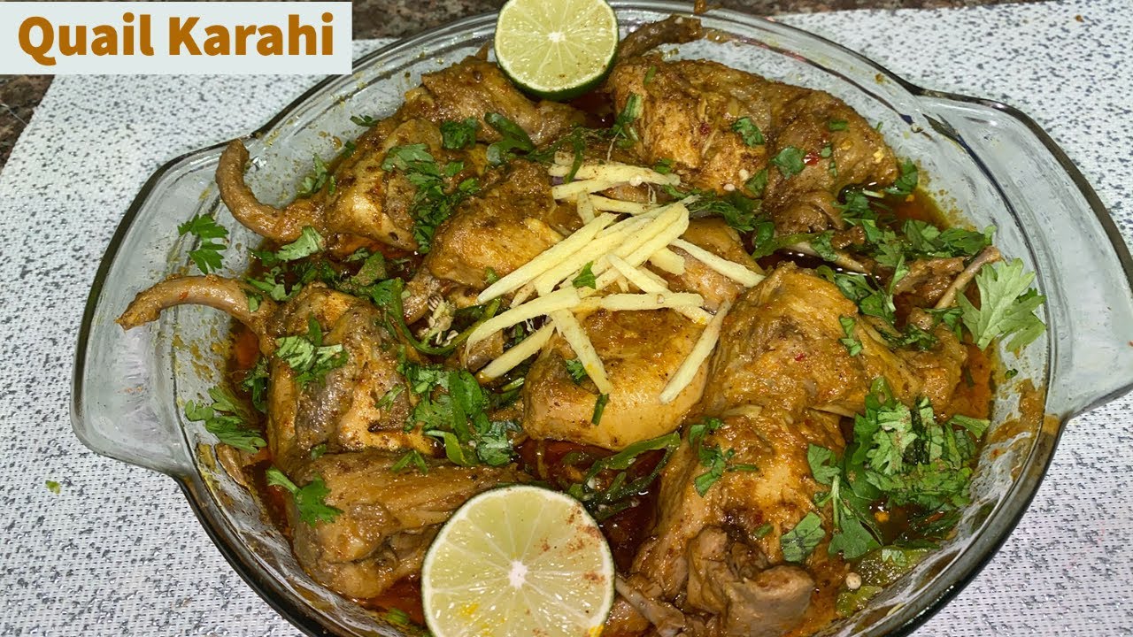 Quail recipe | Batair Karahi recipe | #winter #dish #Delicious #batair ...