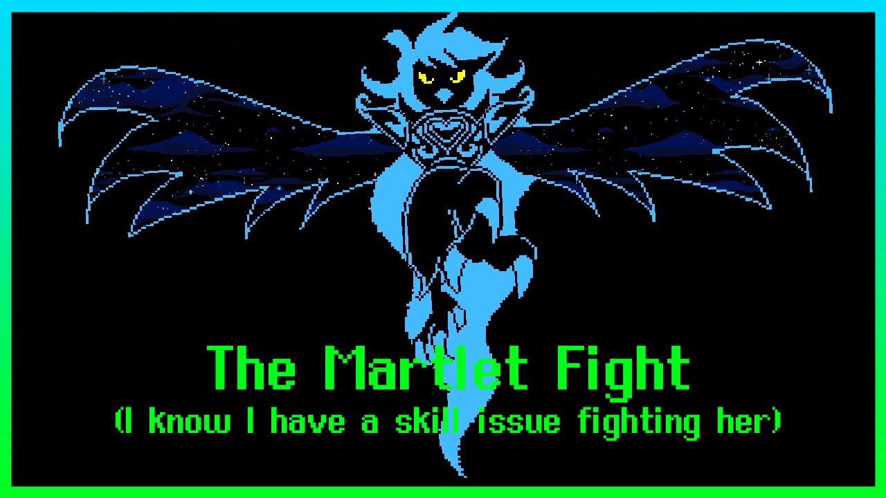 Finished beating the Martlet Fight Undertale Yellow - YouTube