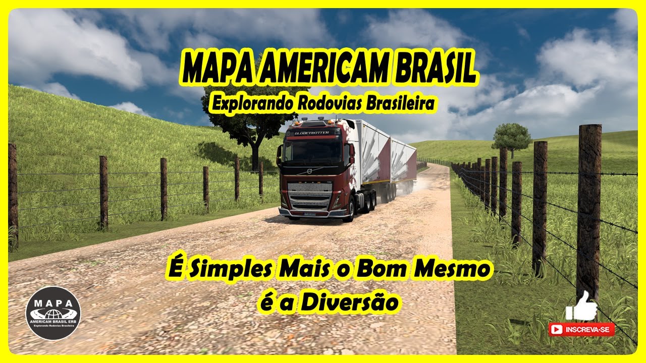 MAPA AMERICAM BRASIL - Apresentação Versão 15.78 - YouTube