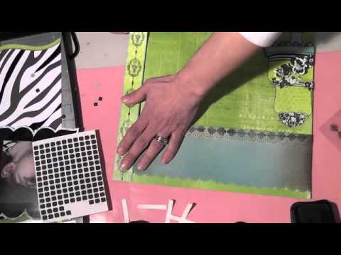 Scrapbook Layout Tutorial - YouTube