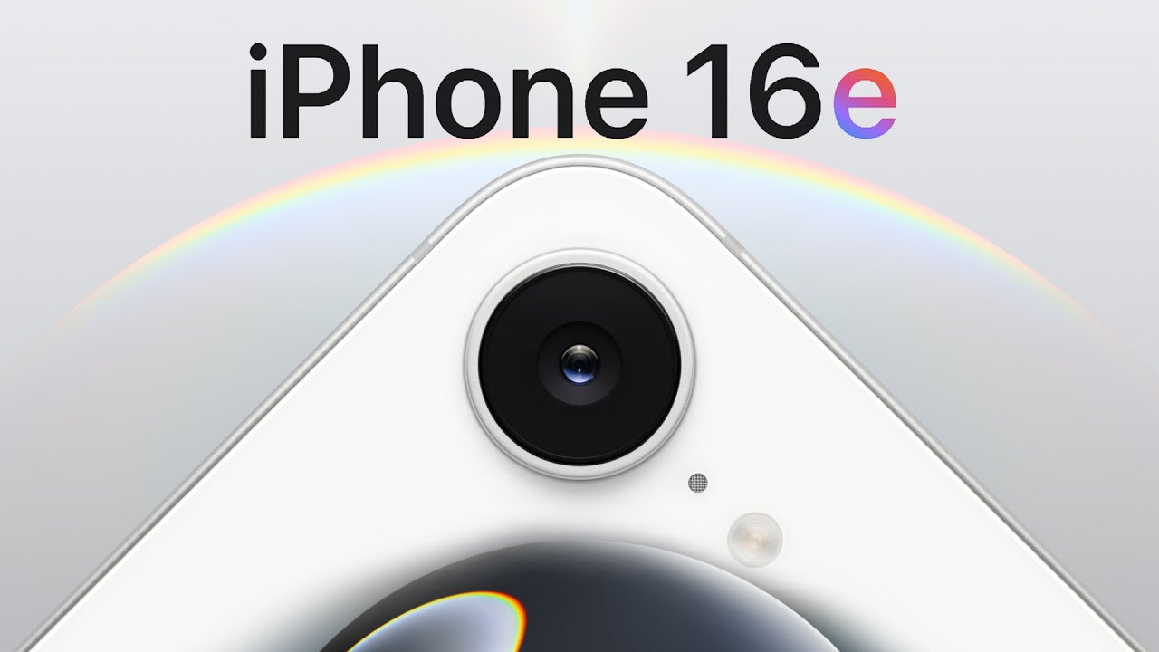 iPhone 16e Reveal (4K) - YouTube