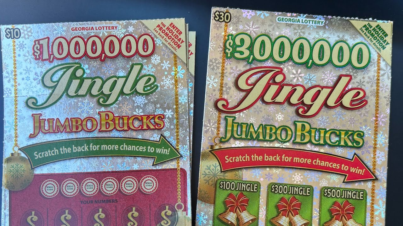 Jingle Jumbo Bucks 🎄 $30 vs $10’s 💰 Georgia lottery tickets - YouTube
