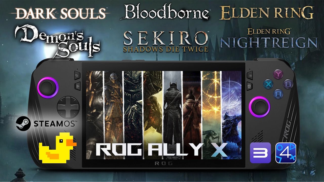 All FromSoftware Souls Games on ROG Ally X (SteamOS) — Full Performance ...